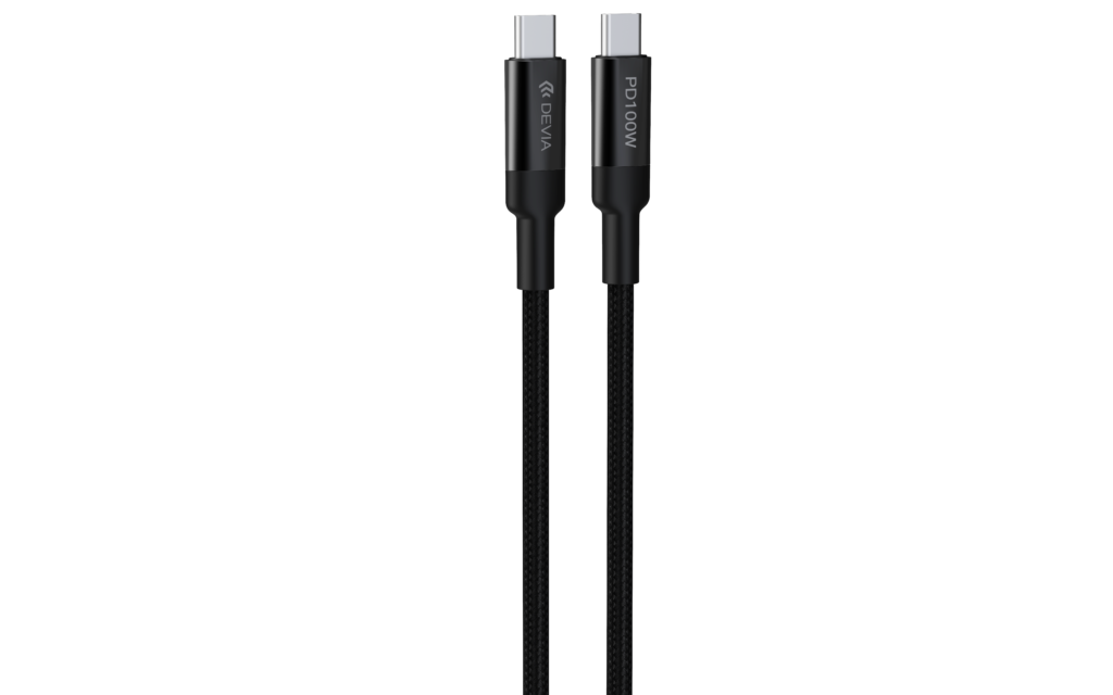 100W Fast USB-C to USB-C Cable (5A, 1.5M) - Gara Mart