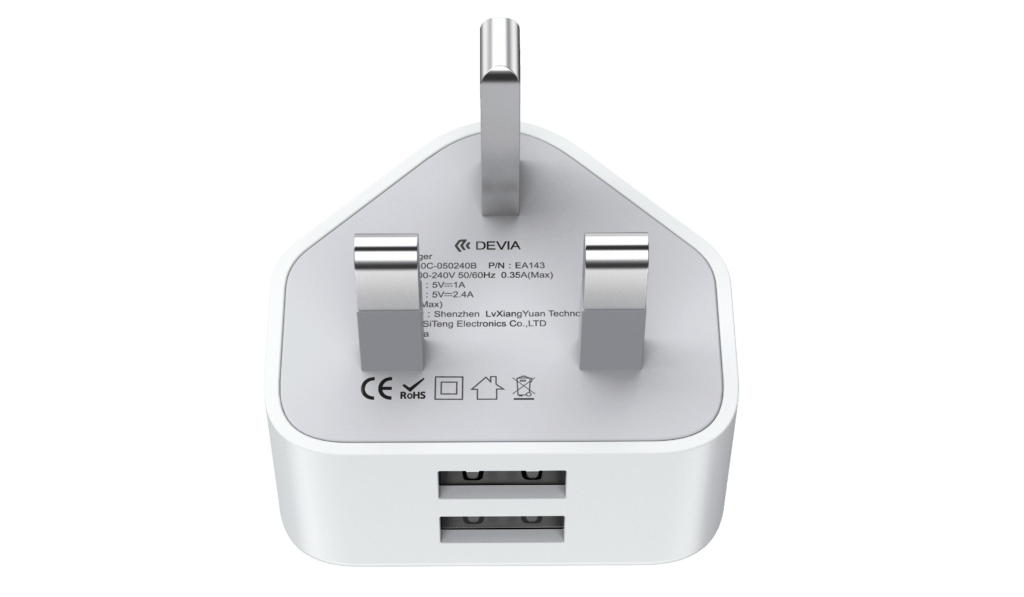 2 Port USB Charger (5V 2.4A) - Gara Mart